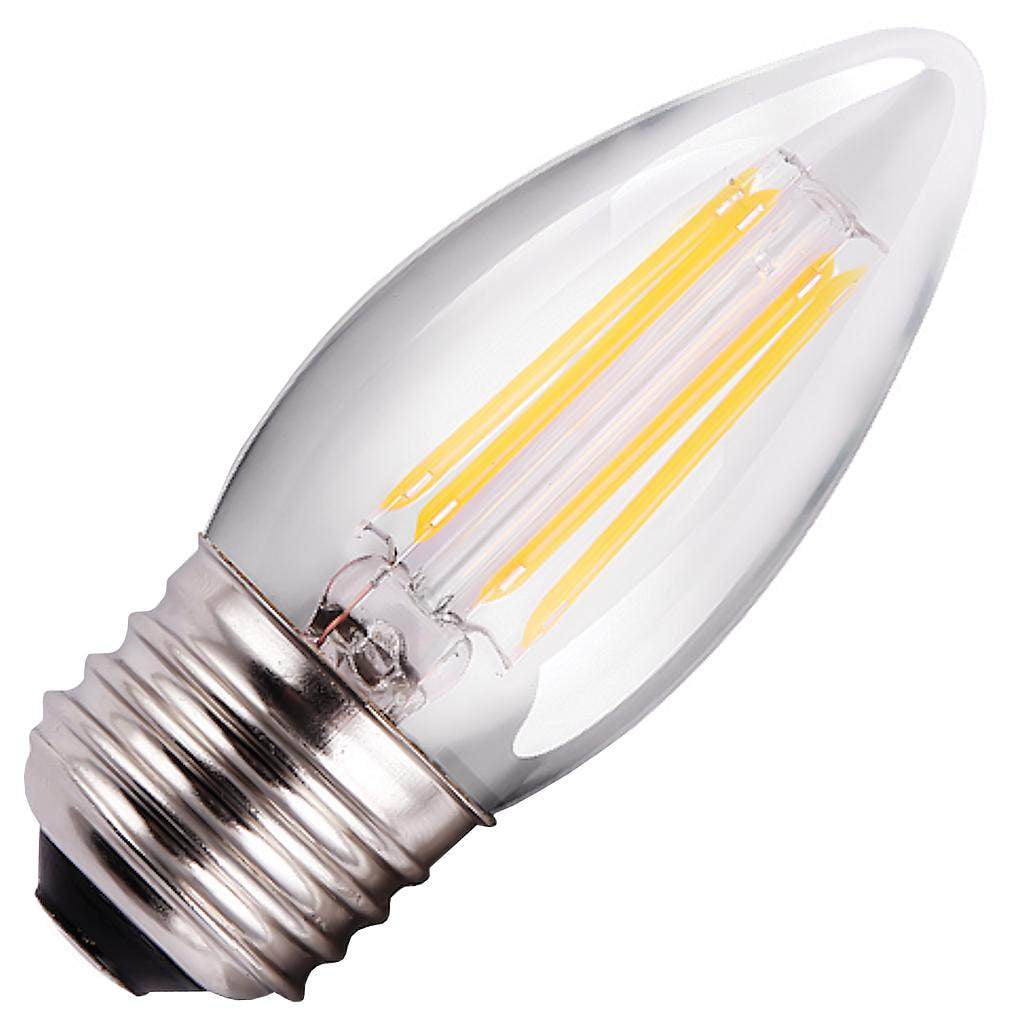 Halco 85055 – B11CL4ANT/827/E26/LED2 Blunt Tip LED Light Bulb