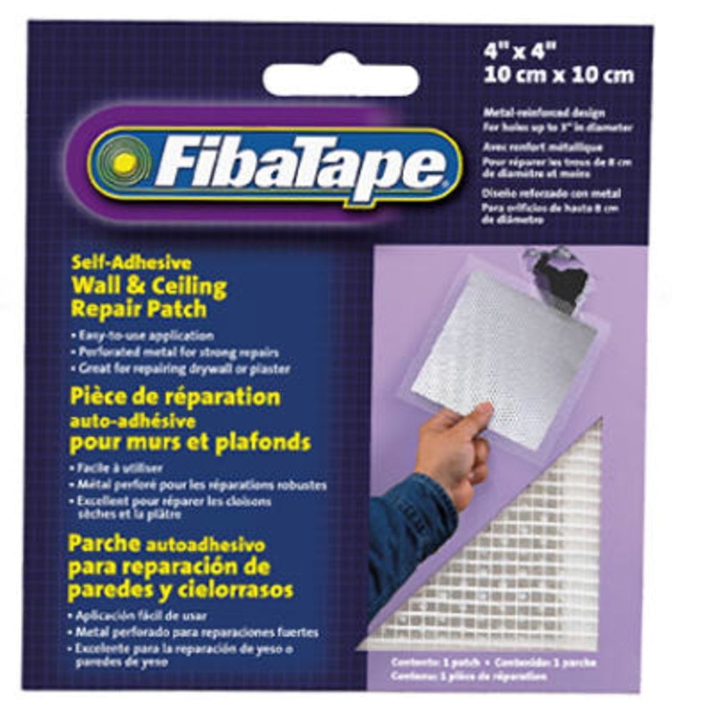 New FibaTape FDW8637-U Self Adhesive Wall & Ceiling Repair Patch, 4 ...