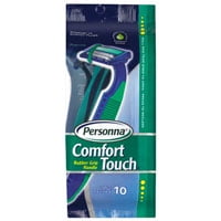 Personna Comfort Touch Twin Blade Disposable Razors With Rubber Grip ...