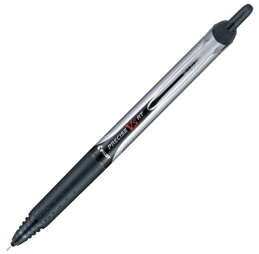 Pilot Precise V5 RT Rollerball Retractable Pen – Black – Extra Fine Point