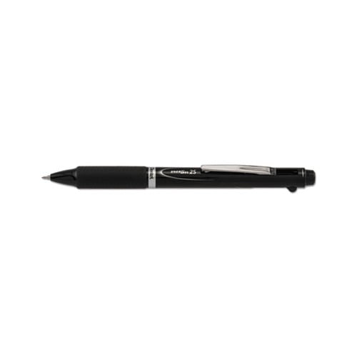 EnerGel 2S Retractable Multi-Color Gel Pen Pencil 0.5 mm, Black/Red Ink ...